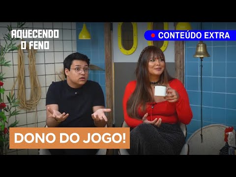 Geisy e Dieguinho analisam Dudu: 'É como se fosse o roterista' | Aquecendo o Feno