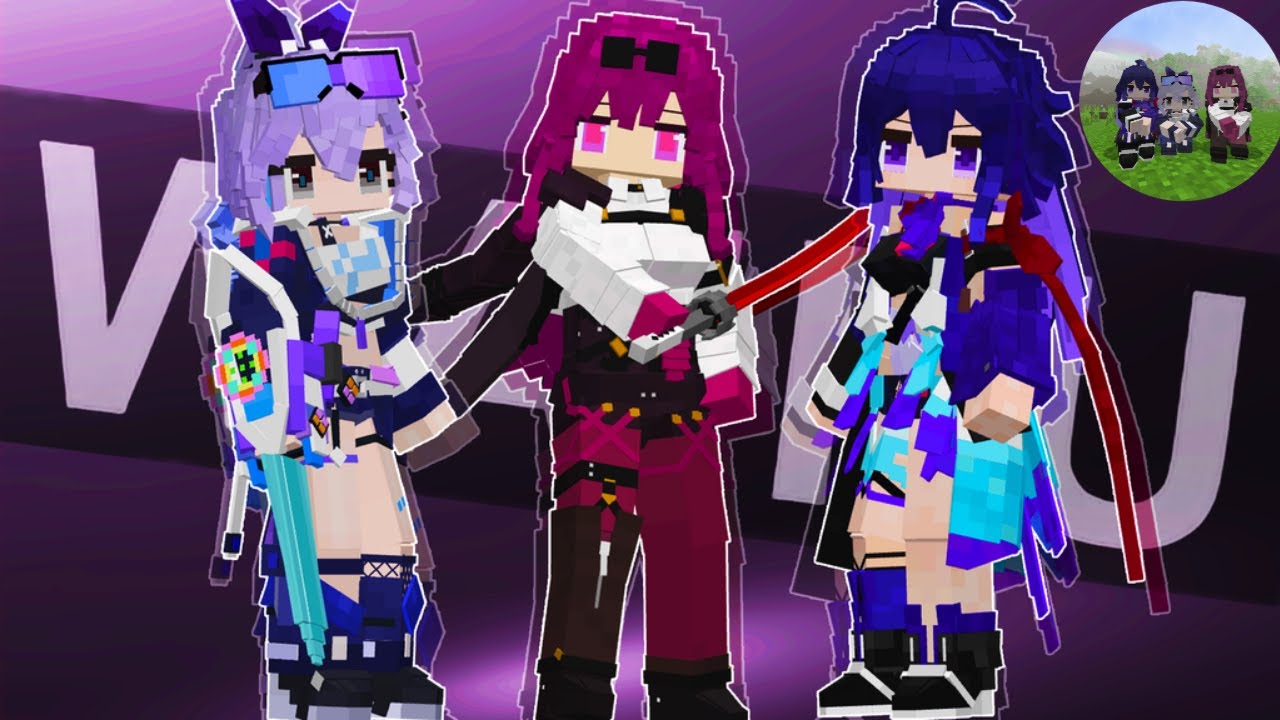 Minecraft As Anime