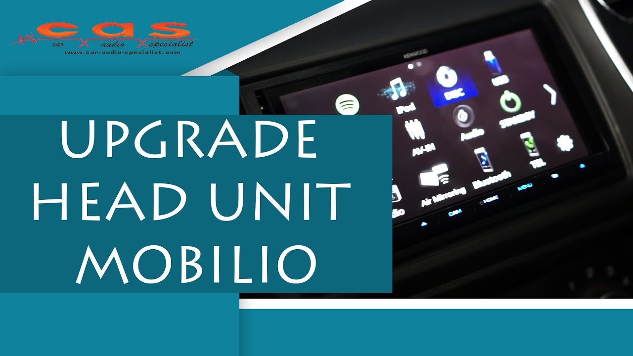 Upgrade head unit honda mobilio - YouTube