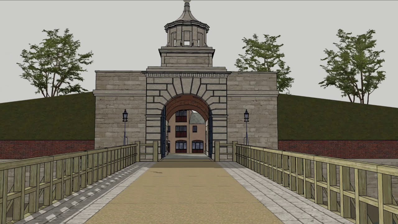 The Landport Gate Old Portsmouth - YouTube