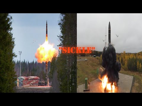 Launch of the Topol-M intercontinental missile from the ground complex and underground mine
