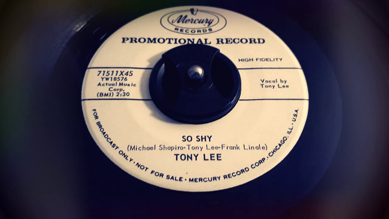 Tony Lee - So Shy (1959) - YouTube