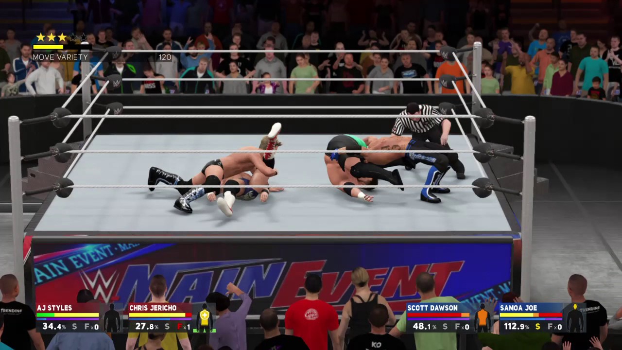 The Double Pin | WWE 2K17 - YouTube