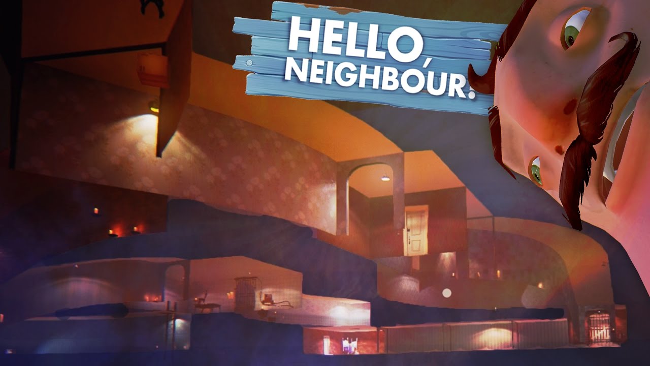 GIANT SECRET BASEMENT!!! (Hello Neighbor Alpha 2 / Hello Neighbour ...