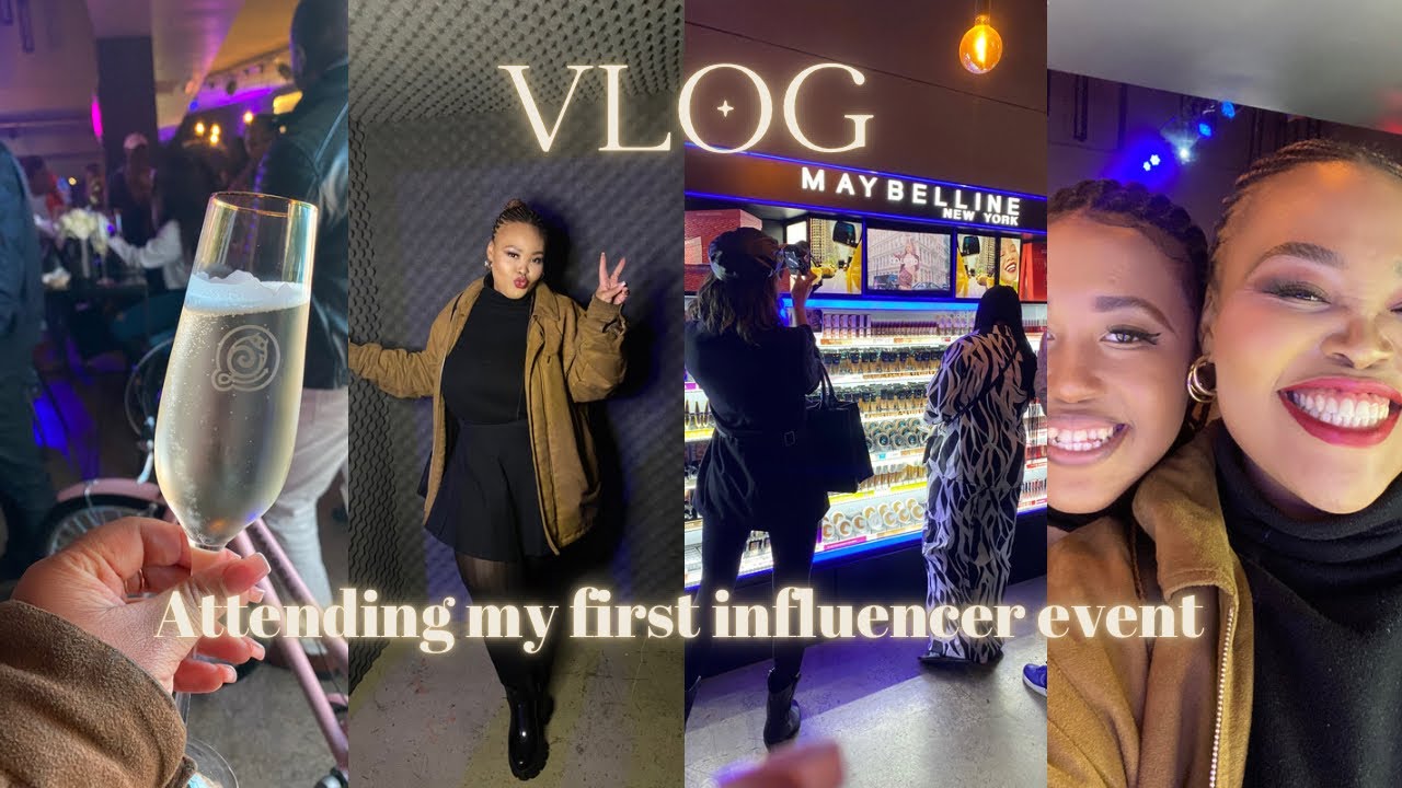 VLOG | ATTENDED MY FIRST INFLUENCER EVENT | MAYBELLINE | GUGULETHU N ...