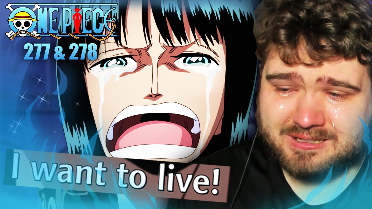 I CAN'T STOP CRYING... This Broke Me | One Piece 277 & 278 REACTION ...