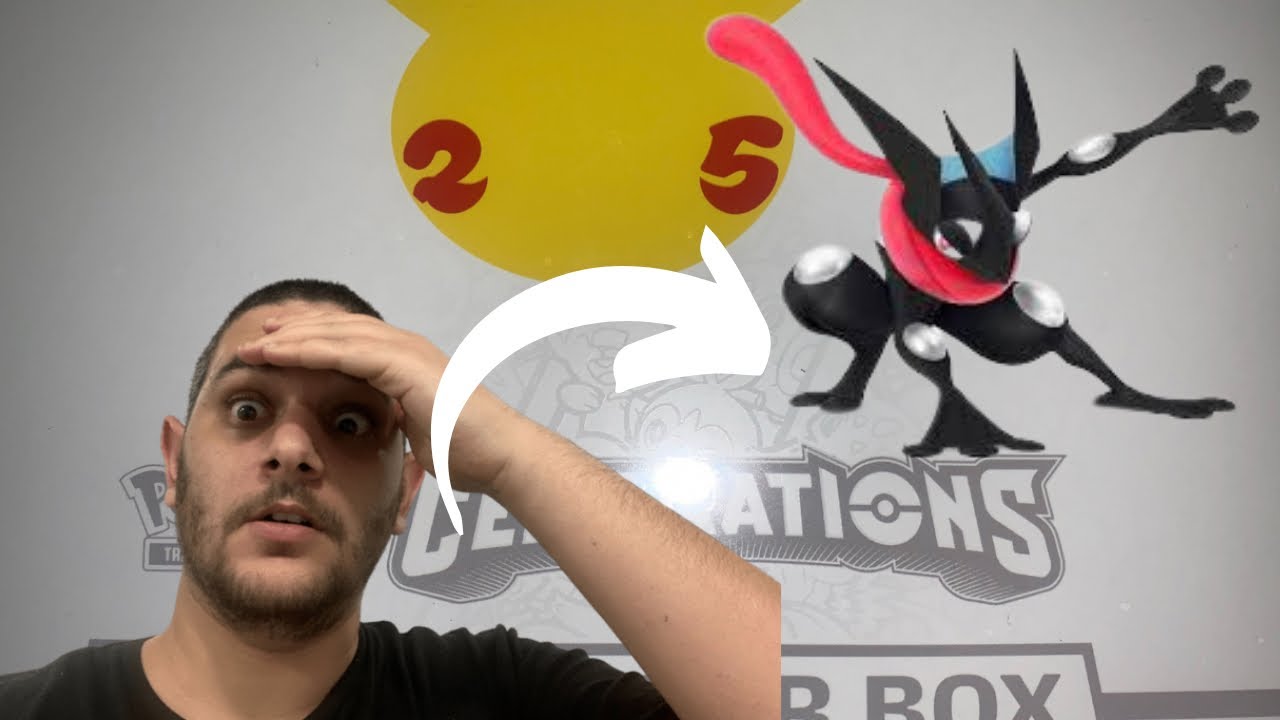 Pokémon 25th anniversary: Generations ETB opening! Greninja gold star ...