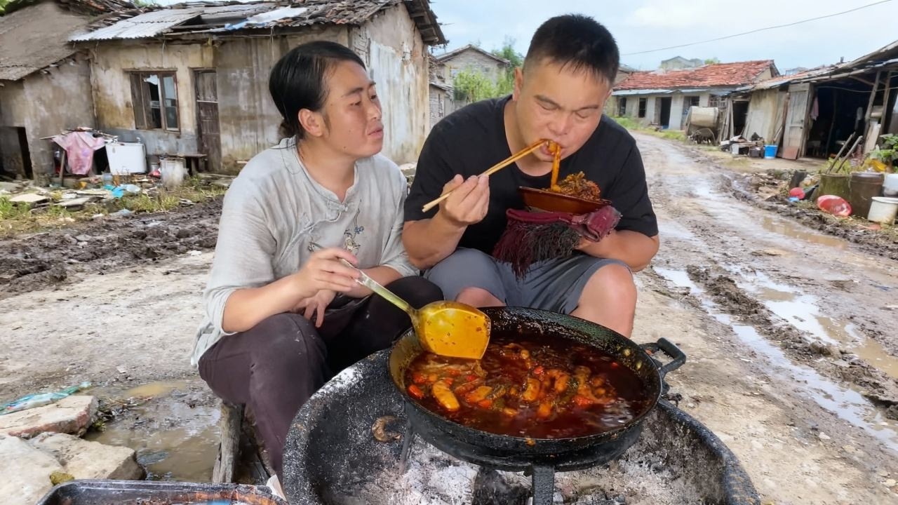🌶️🔥 Yummy Super Spicy Food for My Husband | After a Hard Day, He Gets ...