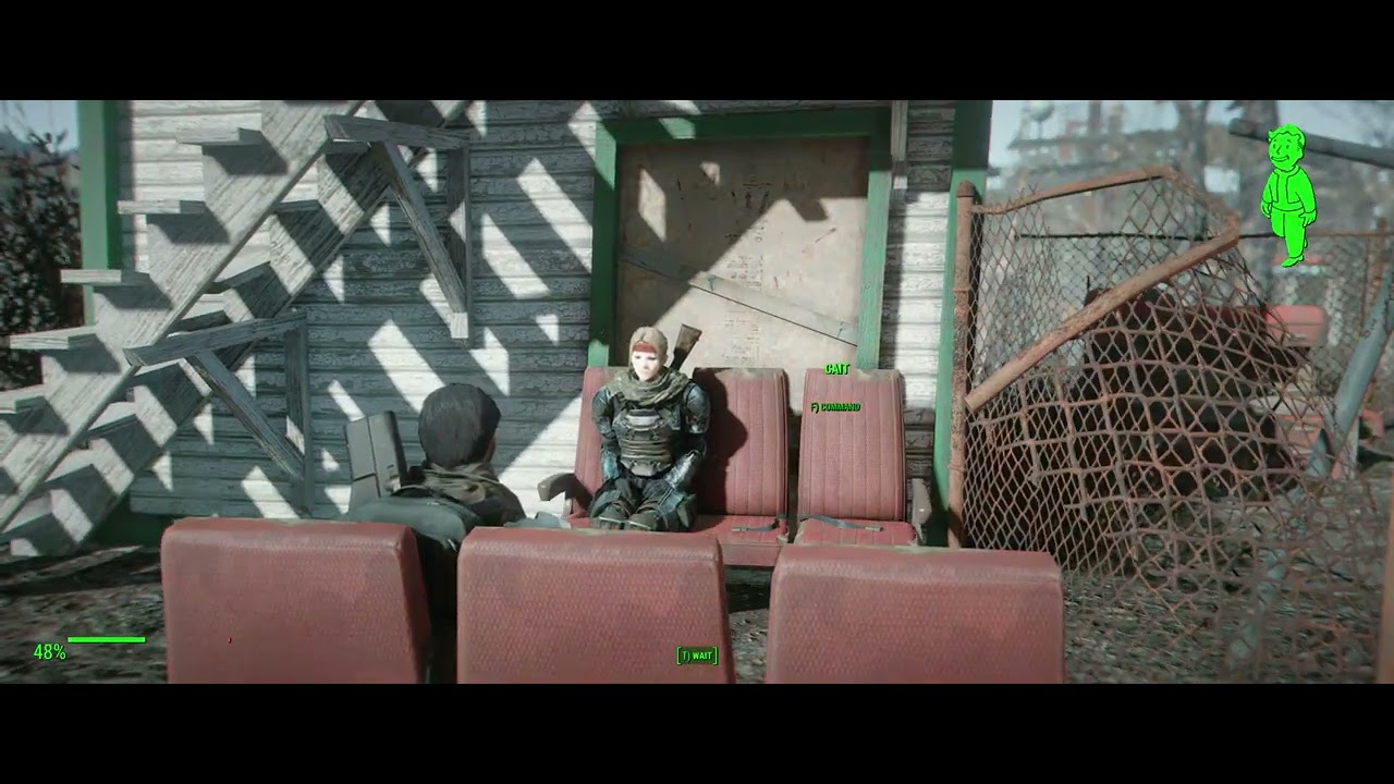 Fallout 4 Have a seat and heal 2 - YouTube