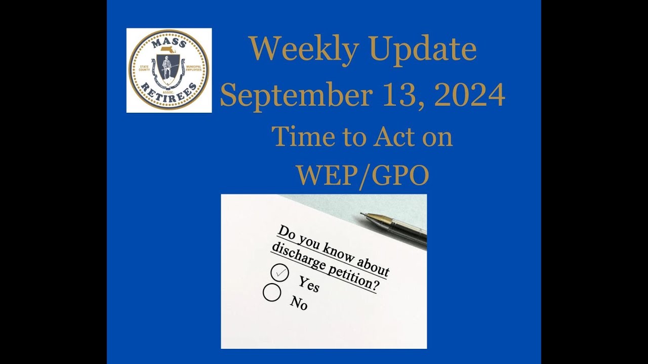 Time to Act on WEP/GPO - YouTube