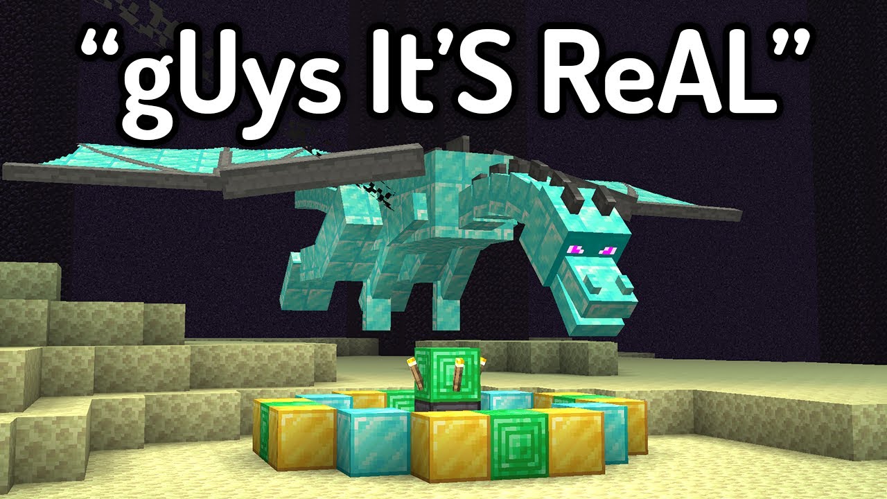 The FUNNIEST FAKE Minecraft Speedruns EVER... - YouTube