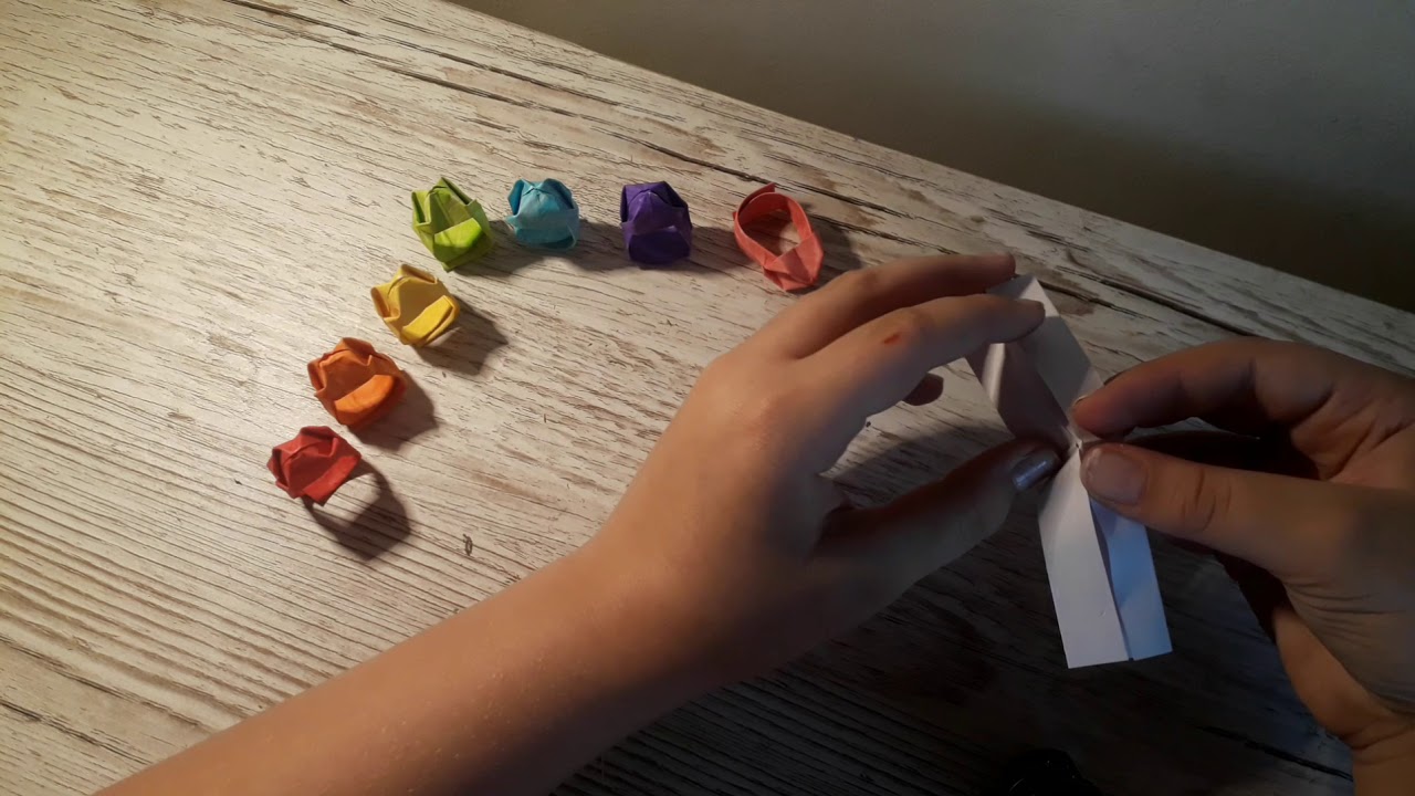 Origami Rings - YouTube