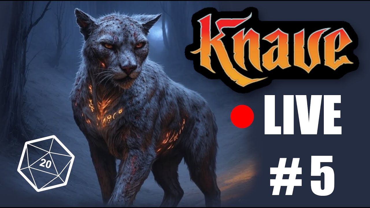 *LIVE* #5 Knave 2e by Ben Milton ‘Who Needs a Ranger’ #actualplayrpg - YouTube