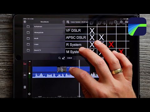 LumaFusion Tutorial: 3 Tipps für animierte Tabellen [Deutsch]