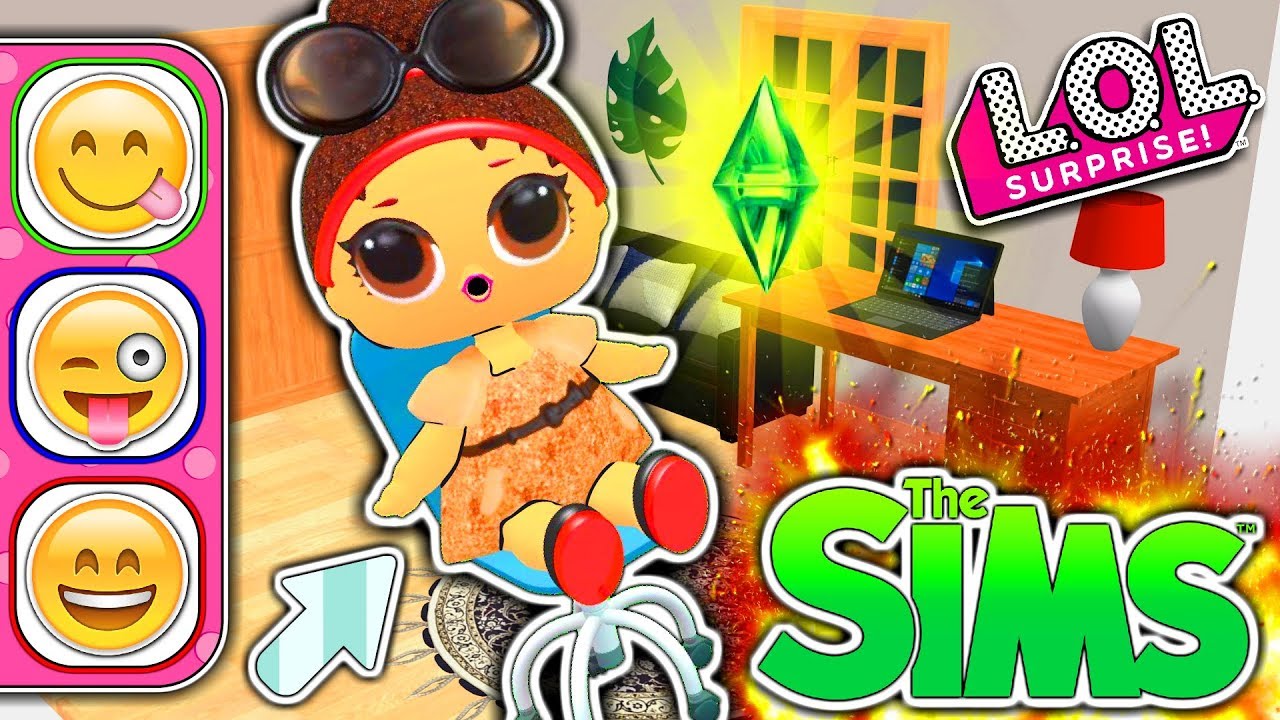 LET`S PLAY The Sims 4 with LOL DOLLS | Movin’ In Da House | LOL ...