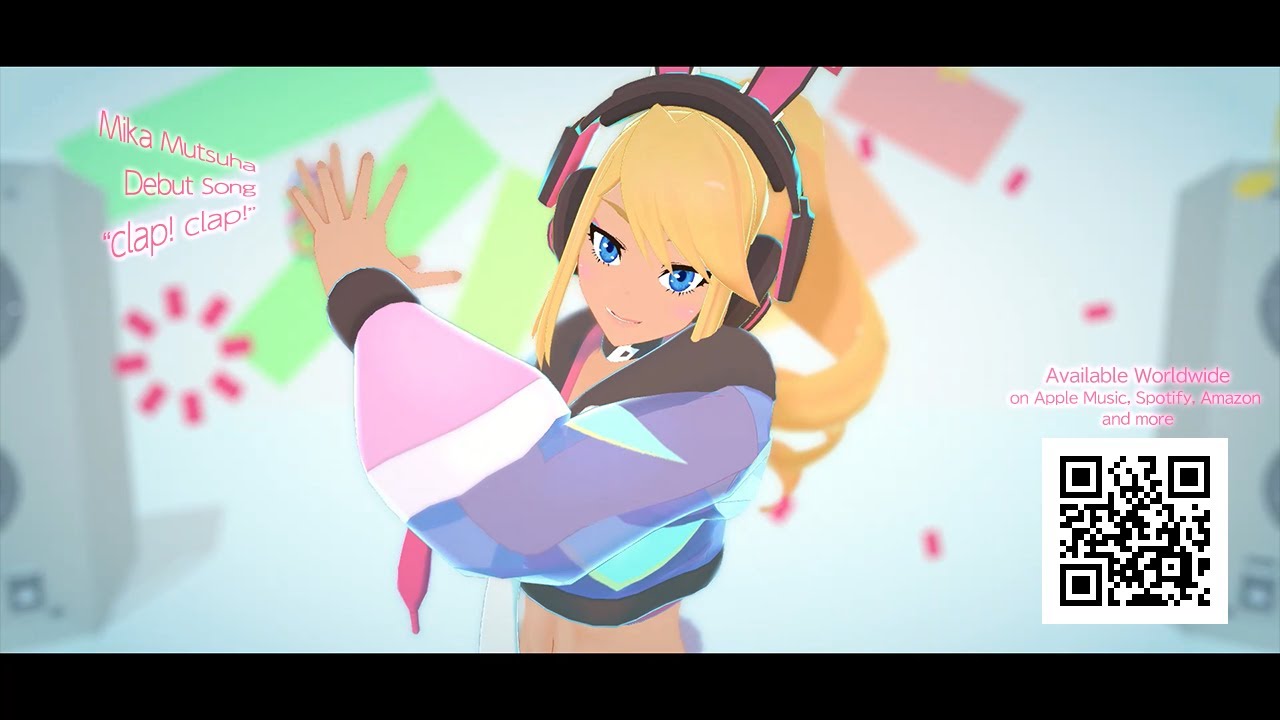 【MV】VTuber 六葉ミカ オリジナル曲『clap! clap!』Music Video / Mika Mutsuha "clap! clap!" - YouTube