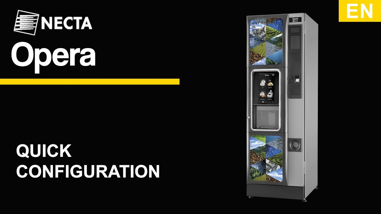 Necta Opera Touch | Quick Configuration - YouTube