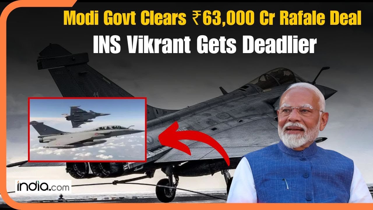 India’s ₹63,000 Cr Rafale Deal Cleared | INS Vikrant to Rule the Seas ...
