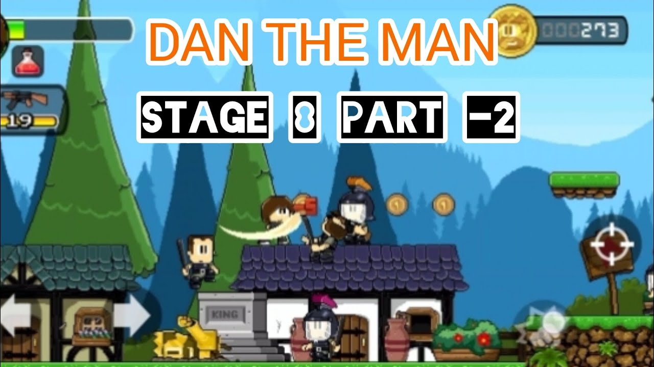 Dan The Man : stage 8 gameplay#dantheman #halfbrickstudios - YouTube