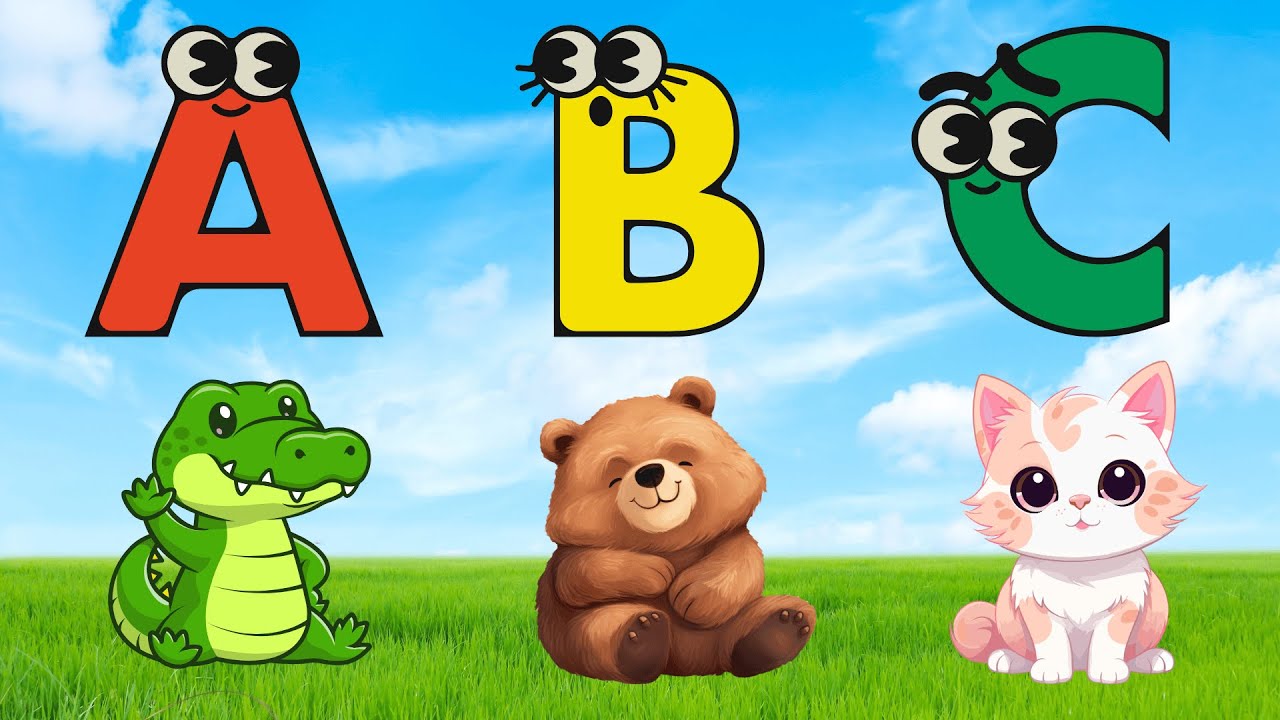 ABC Animal Song for Kids | Learn ABCs with Animals 🐶🐱 | Fun Animal ...