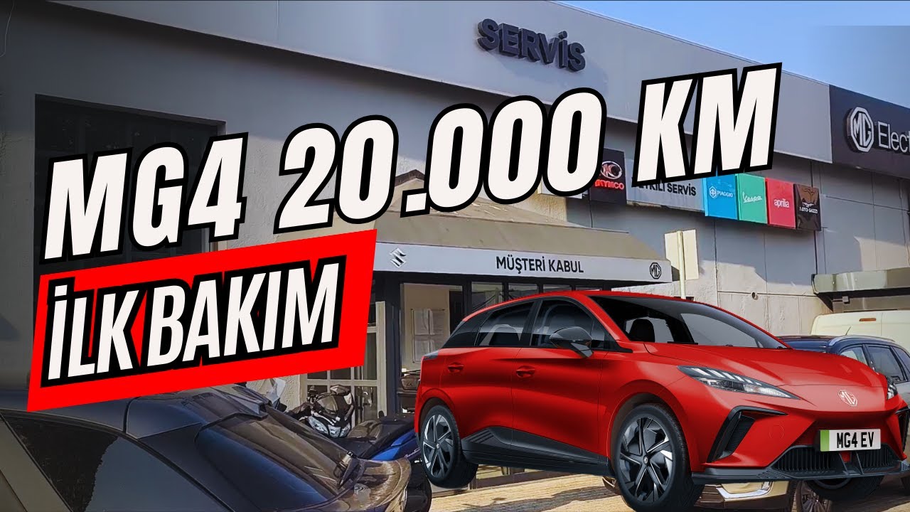 MG4 COMFORT 20.000 KM İlk Bakım - YouTube
