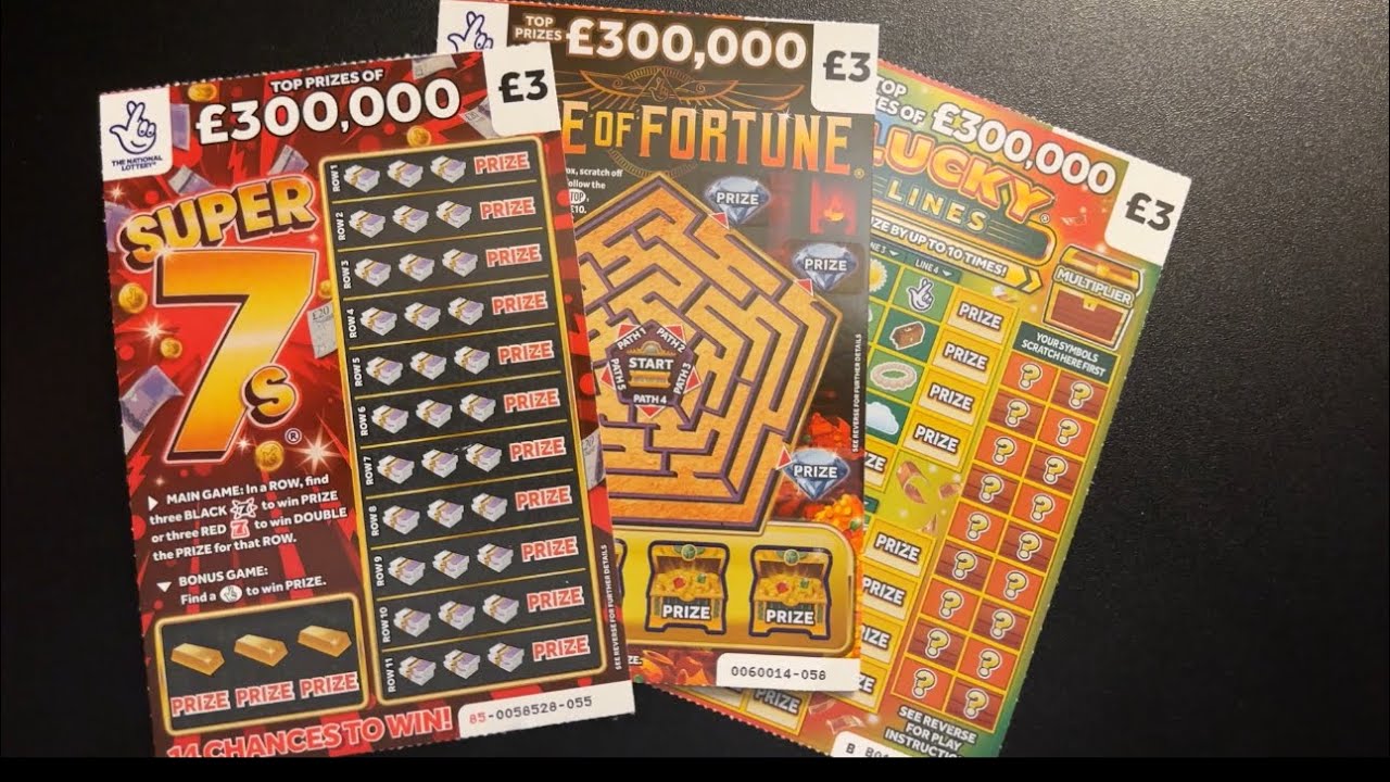 Trying 3 National Lottery Scratch Cards for the First Time! 💰🍀 - YouTube