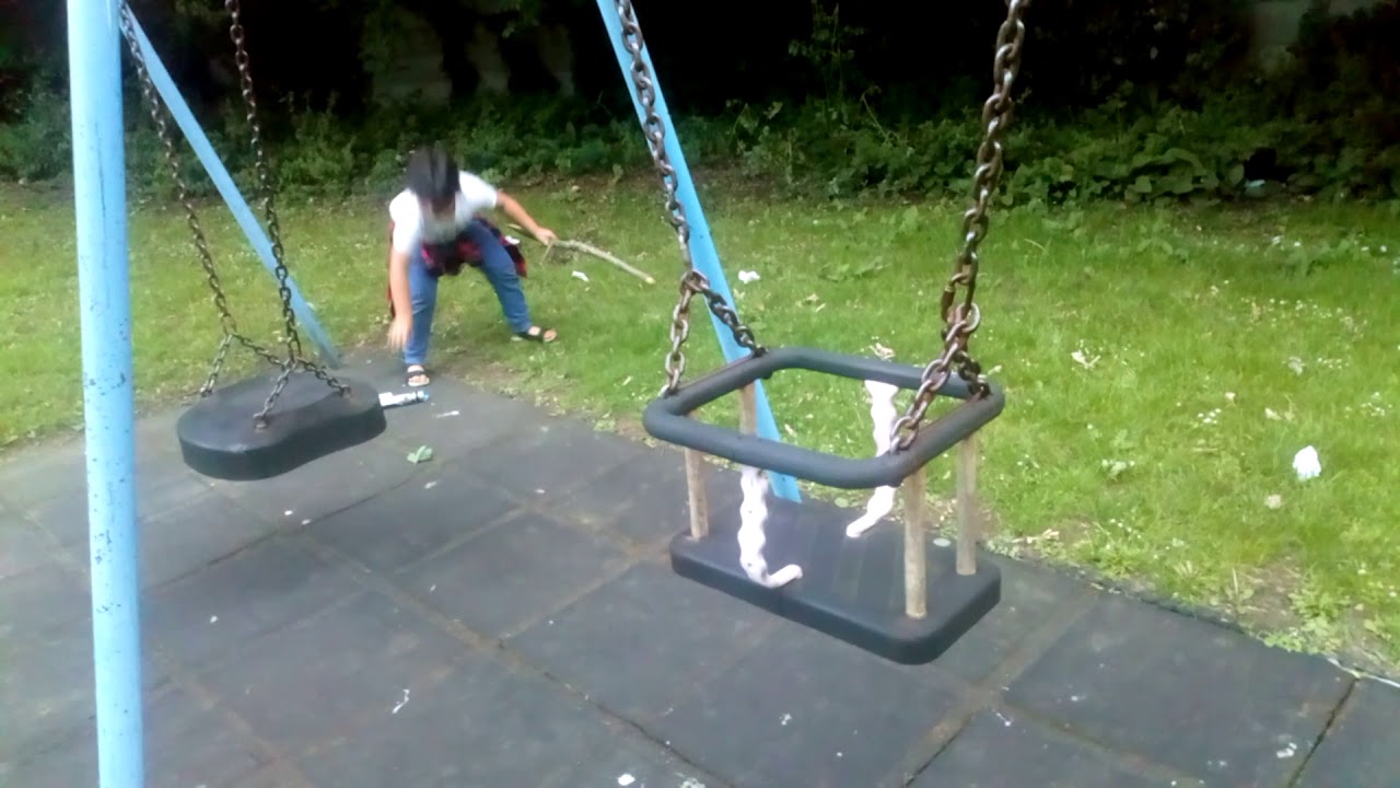 Swing fight and a at the end watch what happens in not blowing it up ...