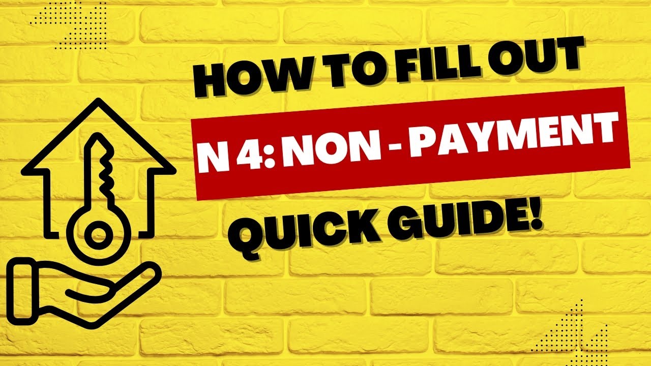 LTB Ontario | How to Fill Out an N4 Form (Notice to End Tenancy Early ...