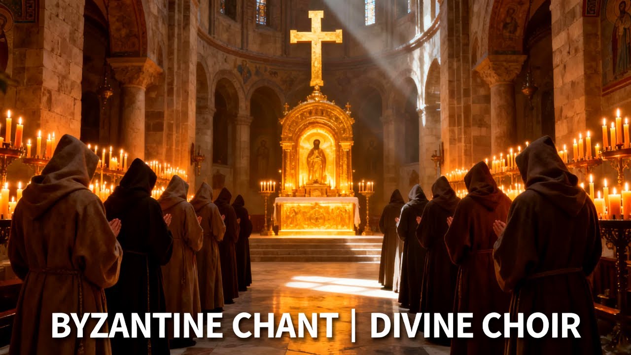 Orthodox Monastic Chants For Healing Serenity | Sacred Byzantine Hymns ...