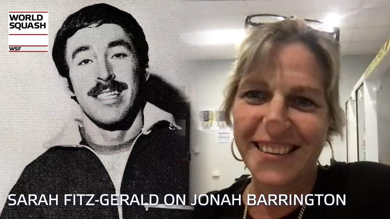 Squash: Sarah Fitz-Gerald on Jonah Barrington - YouTube