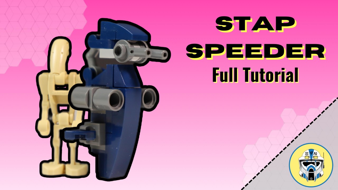 How to Build a Custom LEGO STAP Speeder! || FULL TUTORIAL - YouTube
