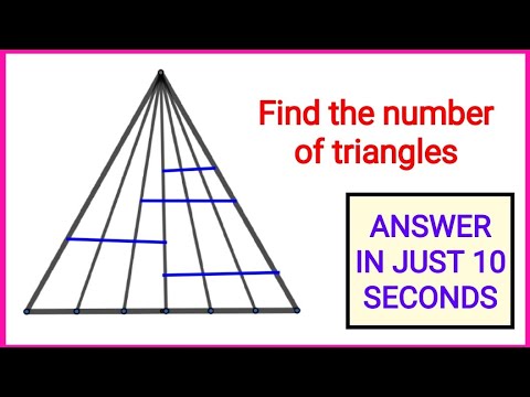 Germany Math Olympiad Question | Counting Number of Triangles ...
