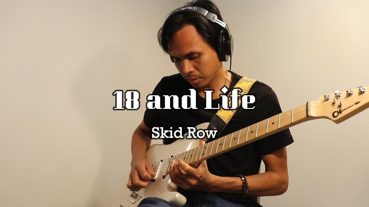 18 and Life - Skid Row (Guitar Solo) Cover - YouTube