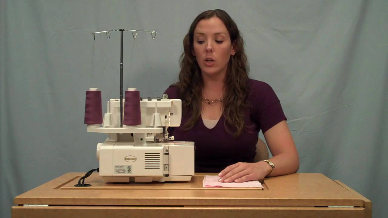 Lauren 2 Thread Serging - YouTube