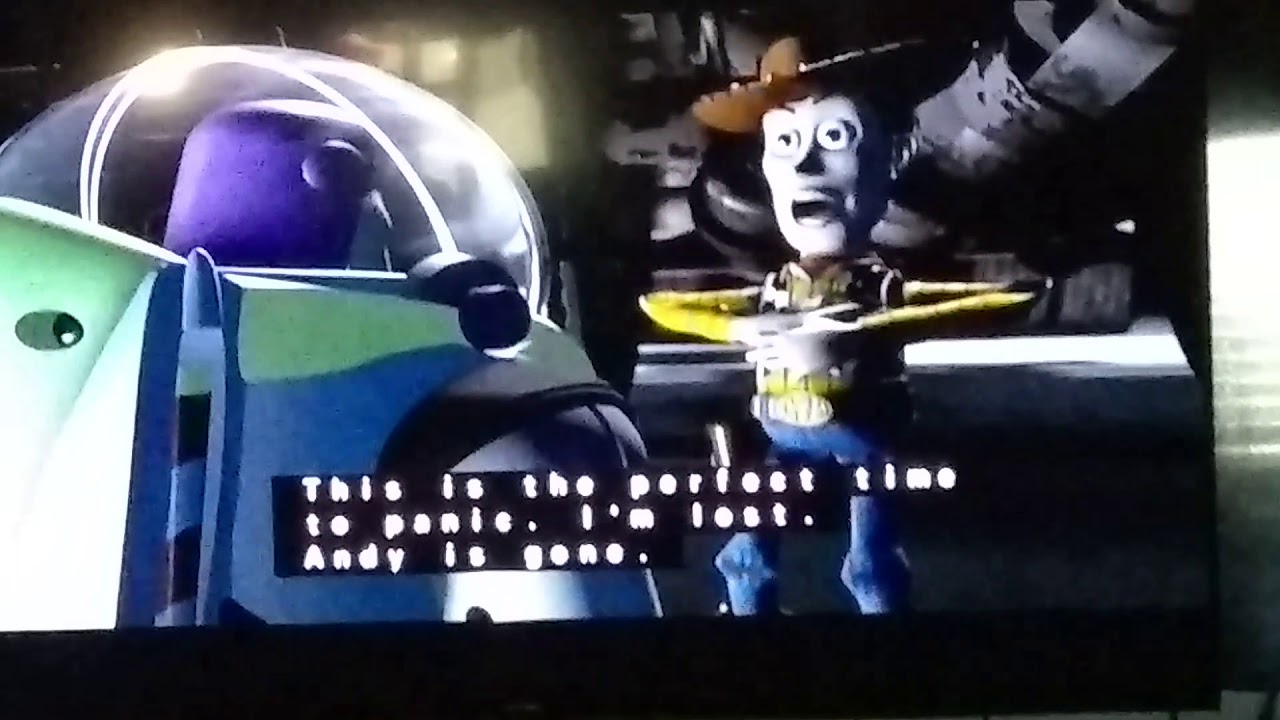 Woody says to buzz shut up you idiot it's a perfect time to panic and ...