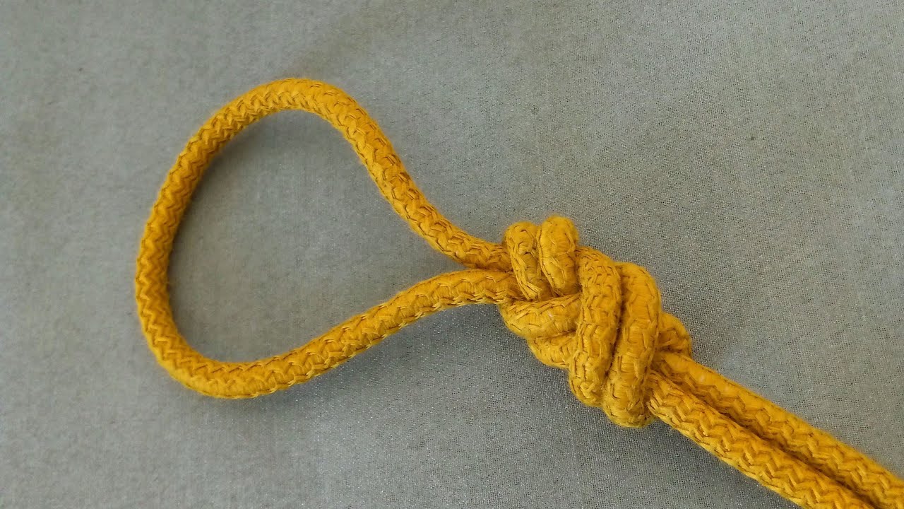 HOW TO TIE A 9 FIGURE KNOT ? #knots #rope - YouTube