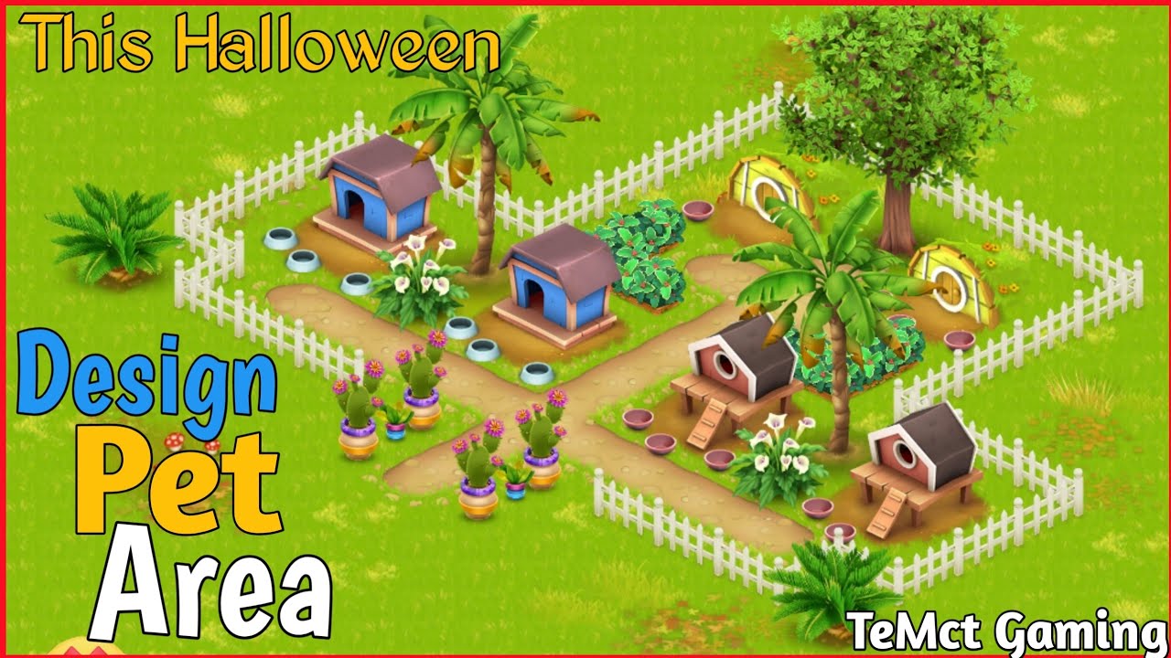 Design Pet Area on Hay Day Farm - YouTube