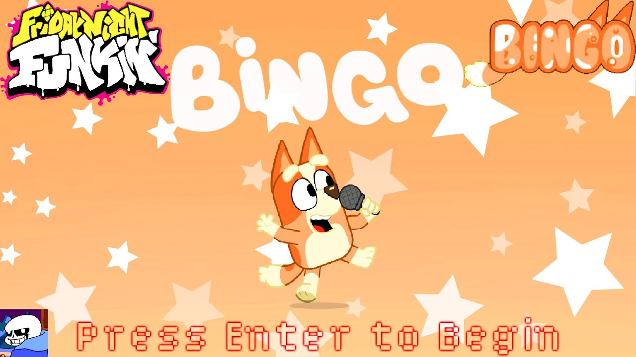 FNF BINGO #bluey #bingo - YouTube