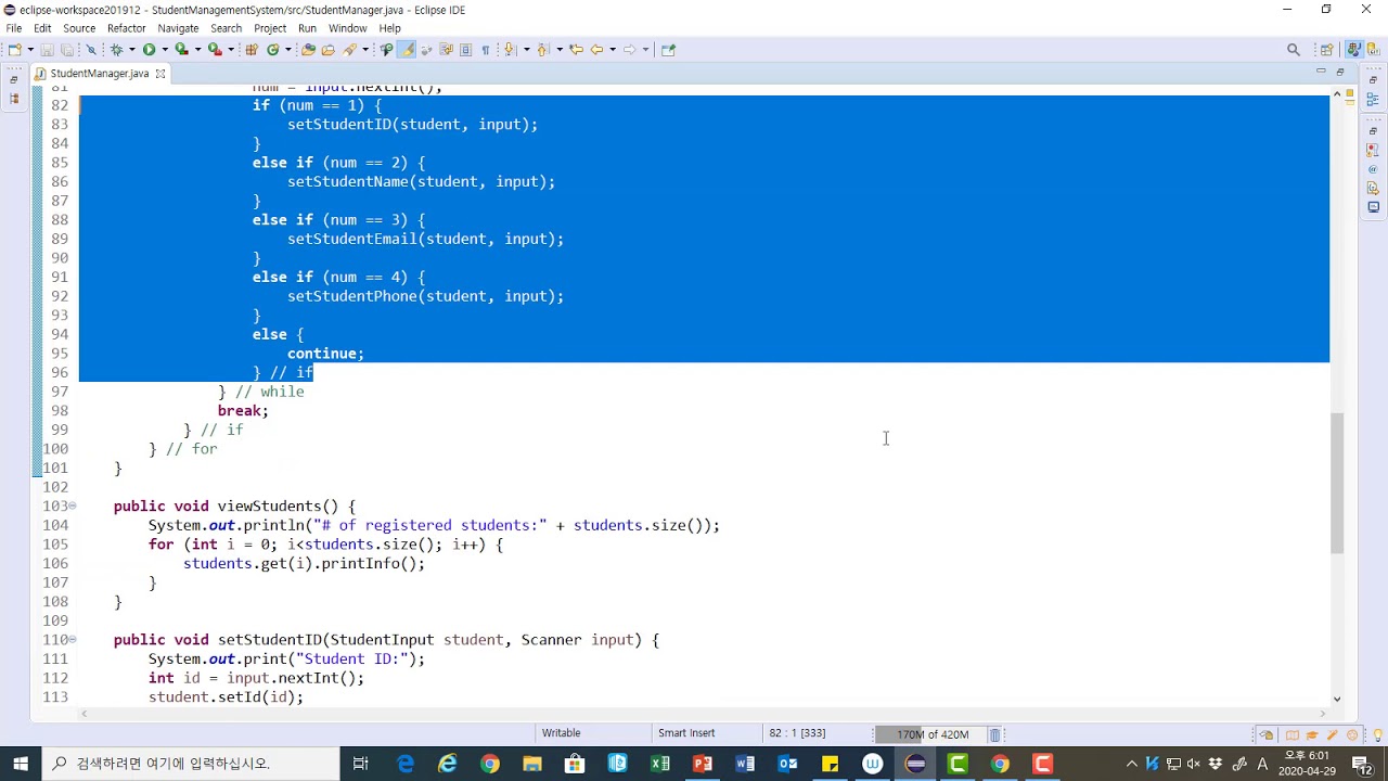 gnu lee oop eng lec37 project refactoringI v01 - YouTube