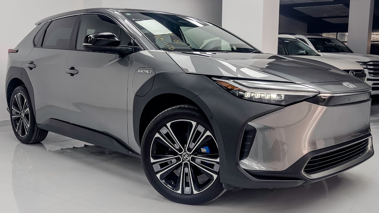 2024 Toyota BZ4X Electric SUV - Interior and Exterior Walkaround - YouTube