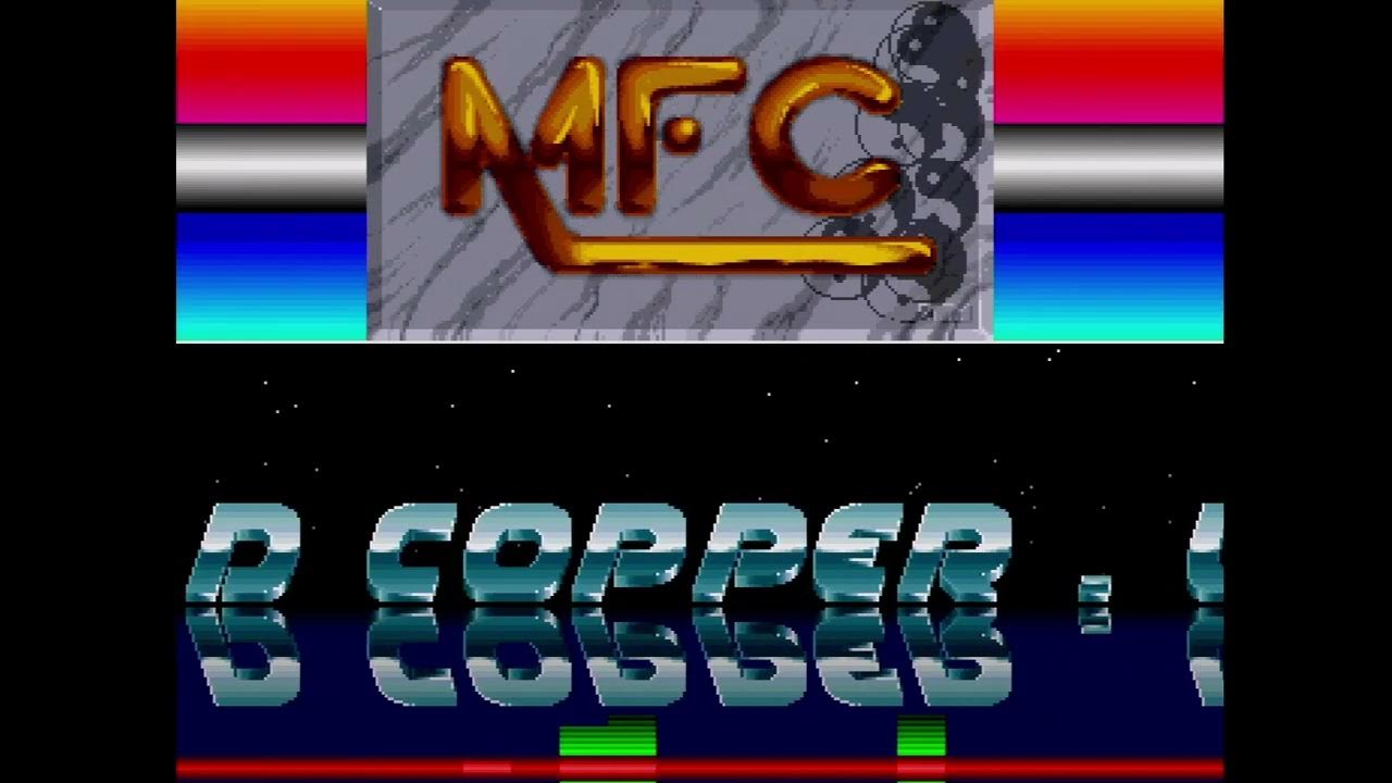 Commodore Amiga demo: Megaforce - New demo (1988) - YouTube