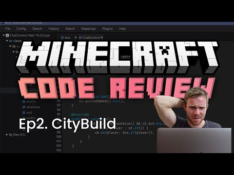 Ep2. Live Java Minecraft plugin code review - CityBuild - YouTube