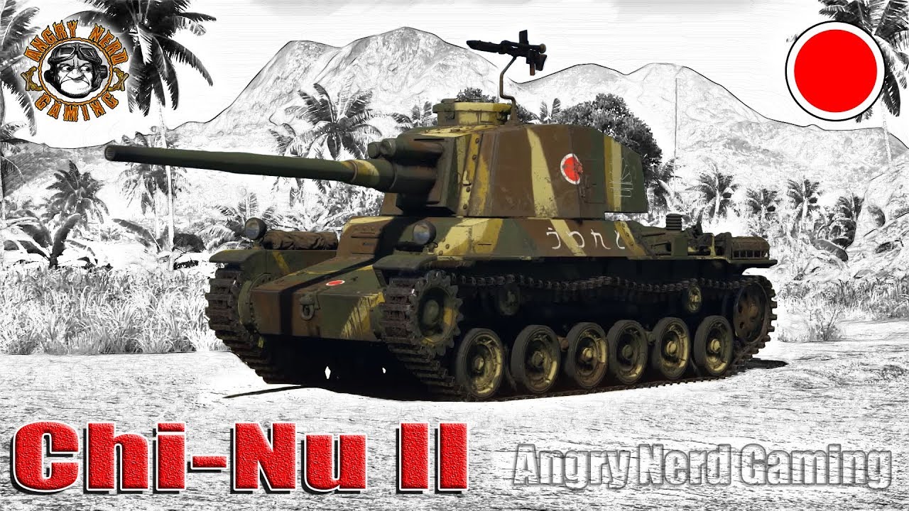 War Thunder: Chi-Nu II, Japanese, Tier-3, Premium Medium Tank. - YouTube