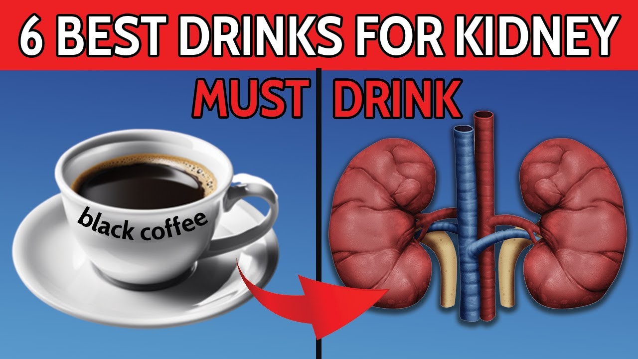 DRINK IT! 6 BEST Natural Drinks for your Kidney Health - YouTube