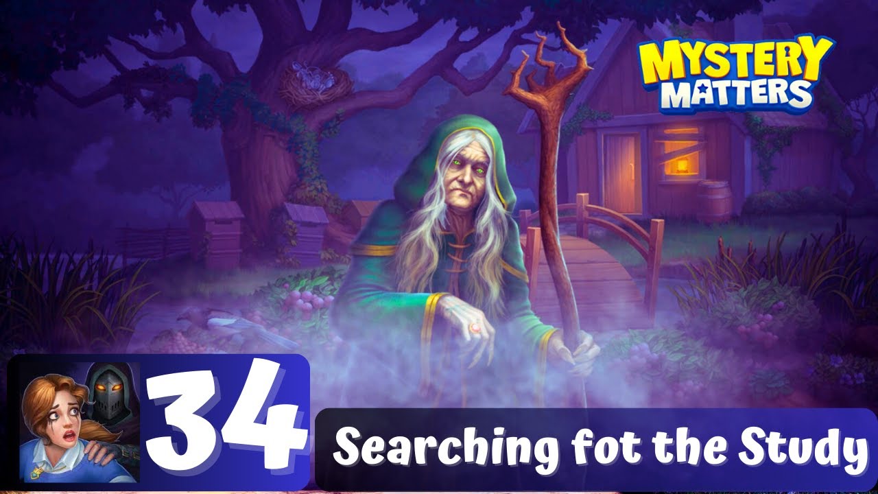 Mystery Matters - Day 34 - Searching for the Study - Gameplay - YouTube