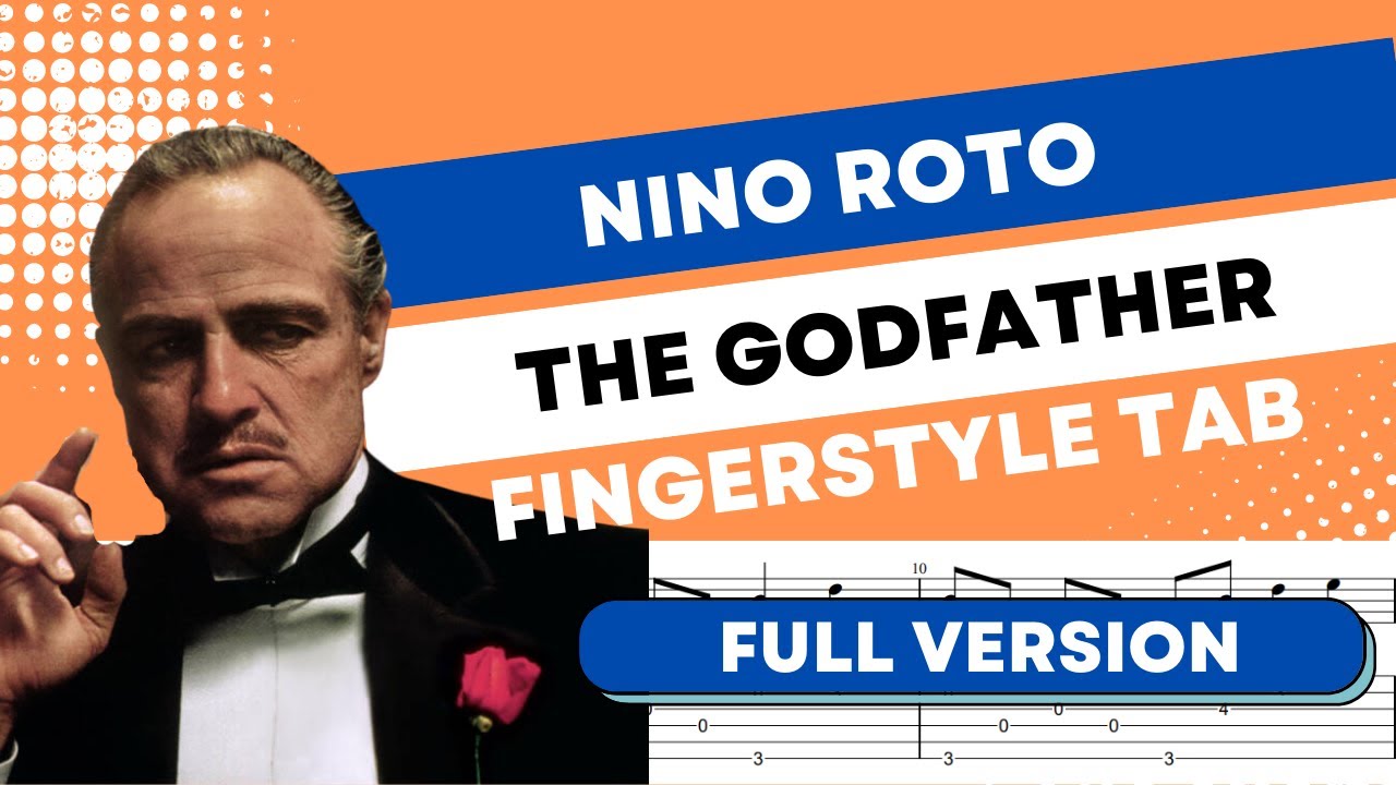THE GODFATHER THEME - FULL Fingerstyle Guitar Tab With PDF Download ...
