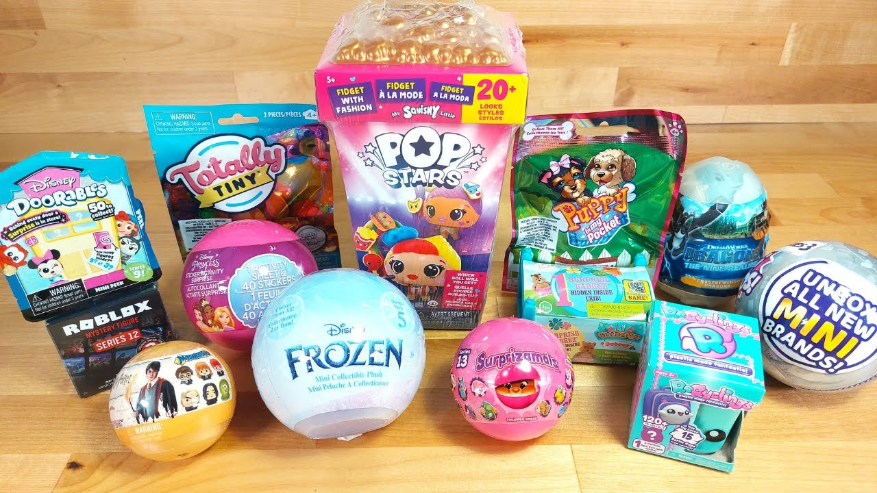 ASMR Mystery Toy Surprises Satisfying Unboxing NO Talking - YouTube