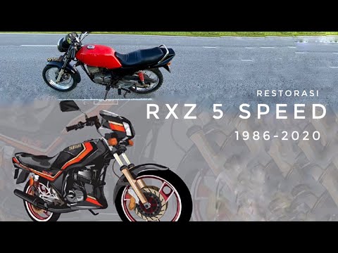 Restorasi RXZ 5 Speed 1986 Part 1 - YouTube
