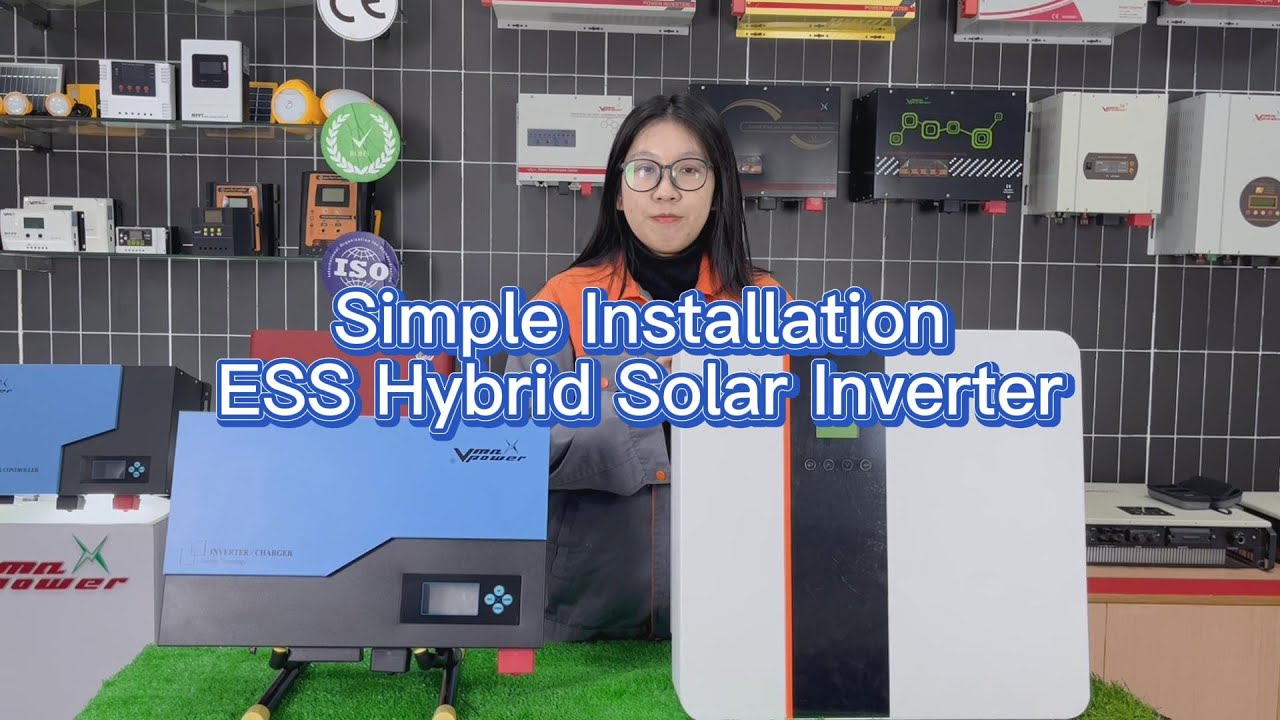Installation of ESS Hybrid Solar Inverter - YouTube
