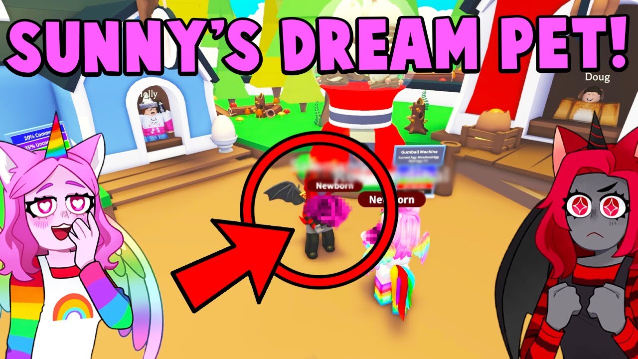 Giving MY TWIN SISTER her DREAM PET in Adopt Me! (Roblox) - YouTube